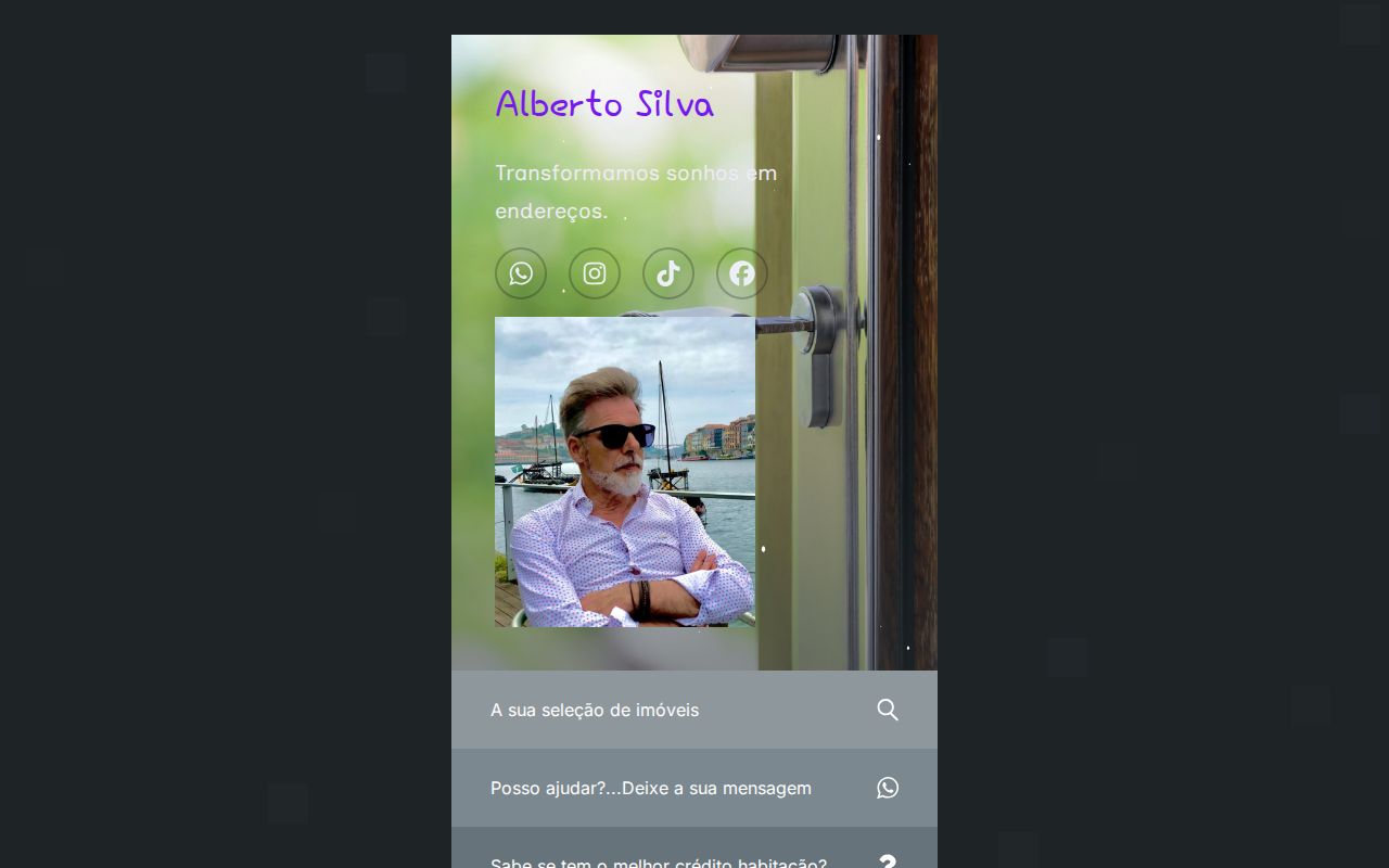 O seu consultor imobiliário